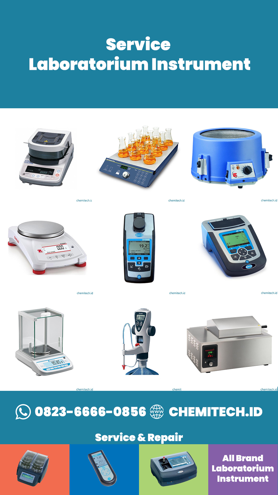 Service Laboratorium Instrument | Chemitech IT Perdana